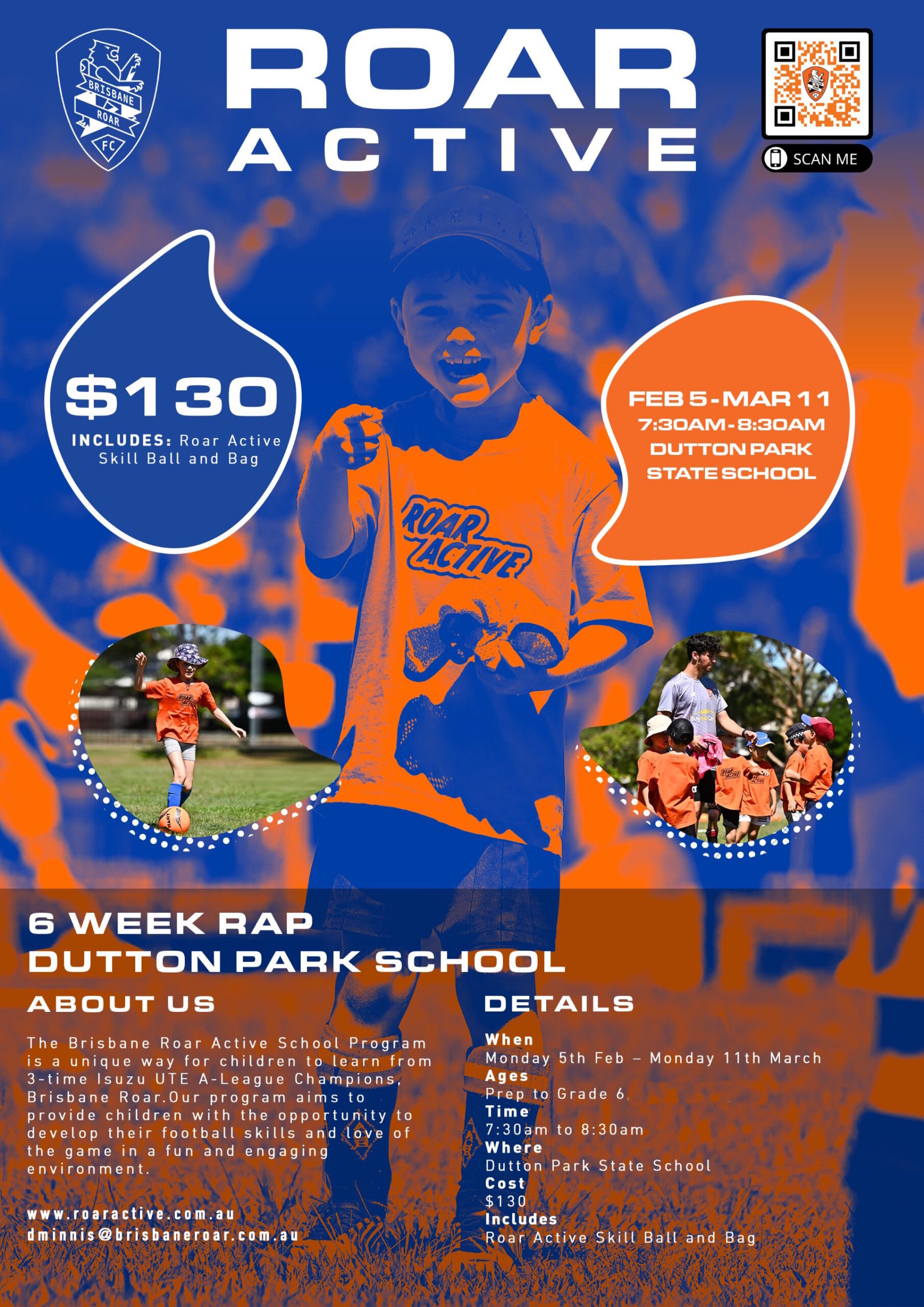 Roaring into Schools Soccer Program 2024 – Dutton Park State School P&C